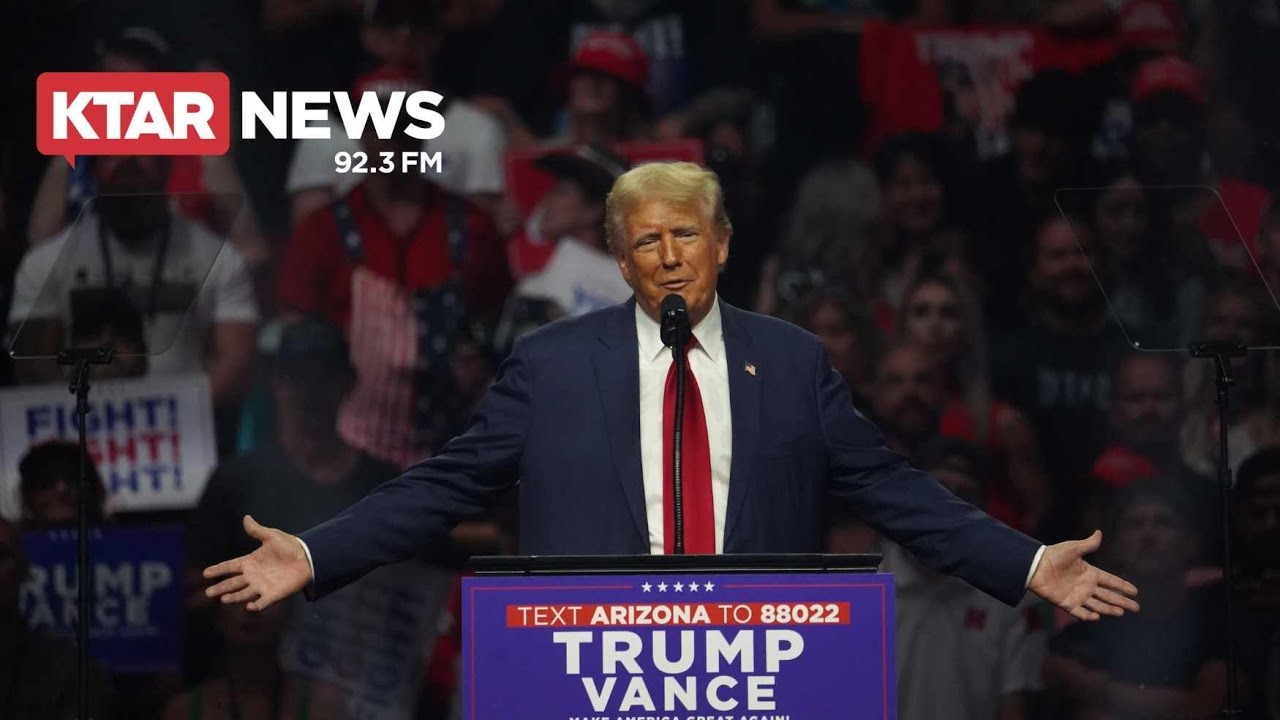 Video: Recap of former President Trump's rally in Arizona - KTAR.com