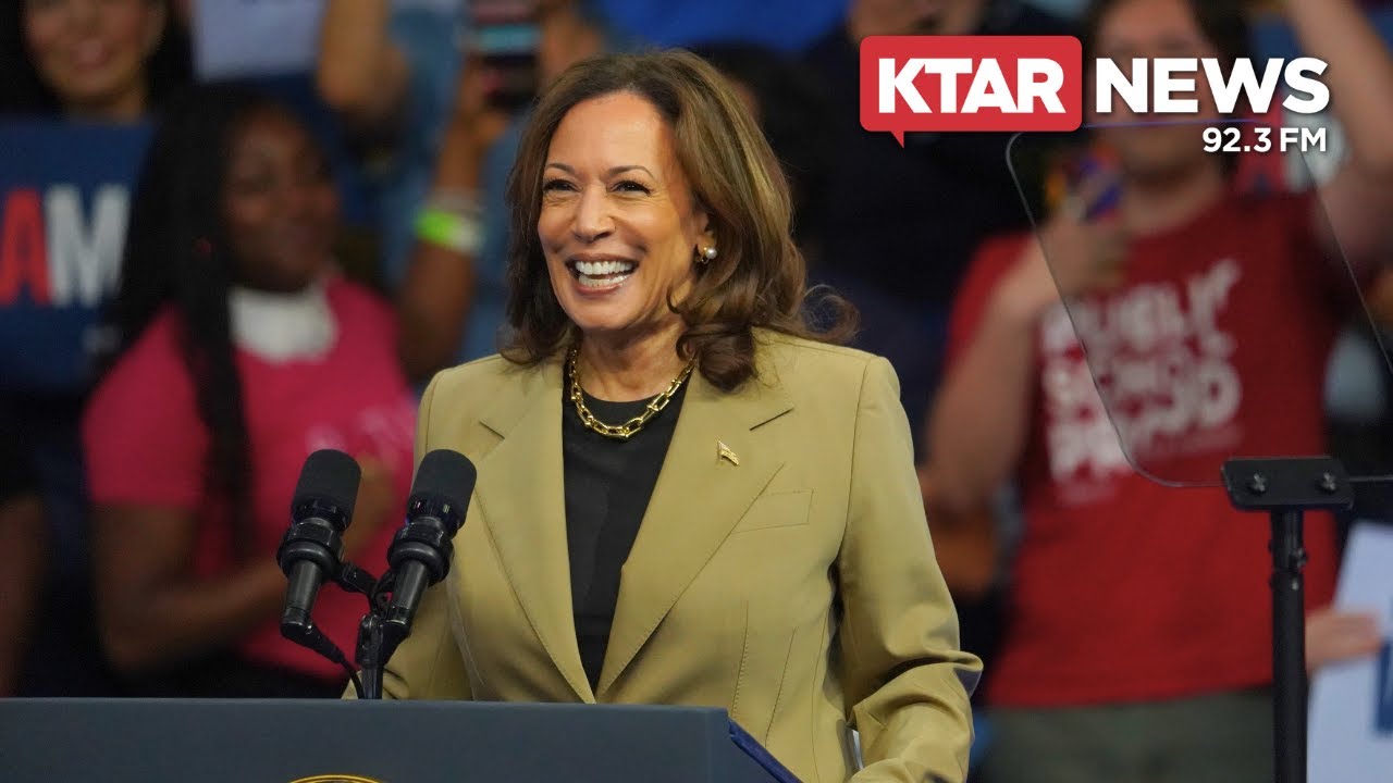 Video: Reaction to Kamala Harris' Arizona rally speech - KTAR.com