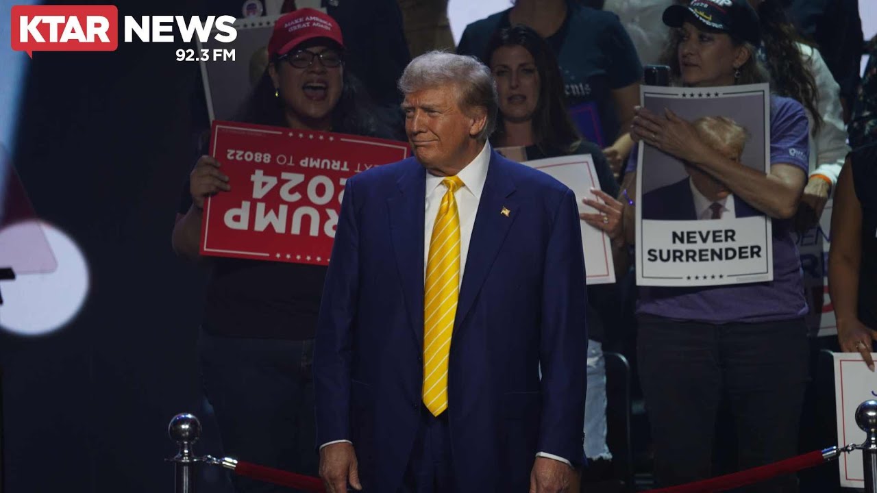 Video: Can former President Trump feel Arizona slipping away? - KTAR.com