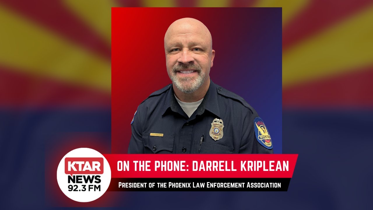 Video: Darrell Kriplean shares update on wounded Phoenix police officer on life support - KTAR.com