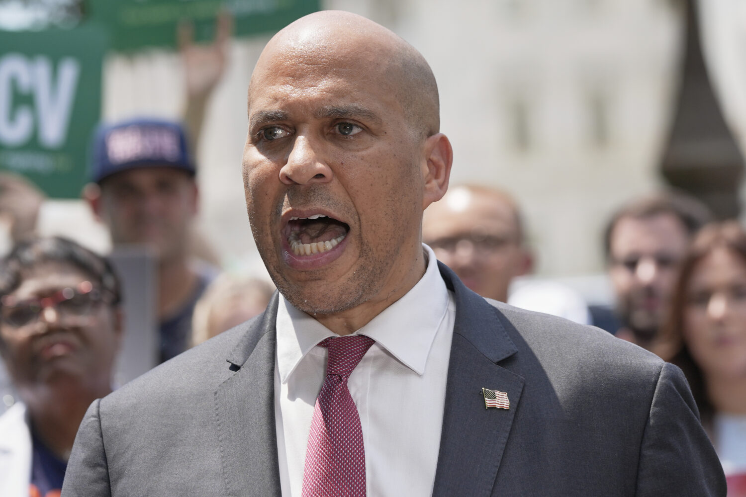 Sen. Cory Booker in angry outburst says 'complicit' Democrats need a ...