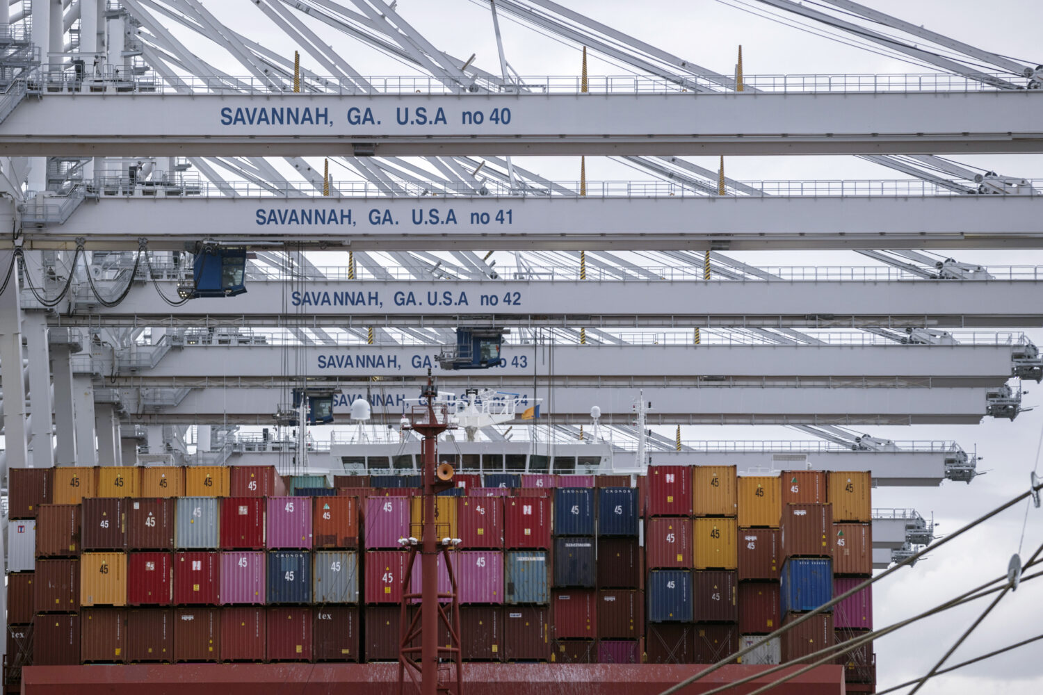 Cargo surge amid tariff turmoil drives the Port of Savannah to its 2nd ...